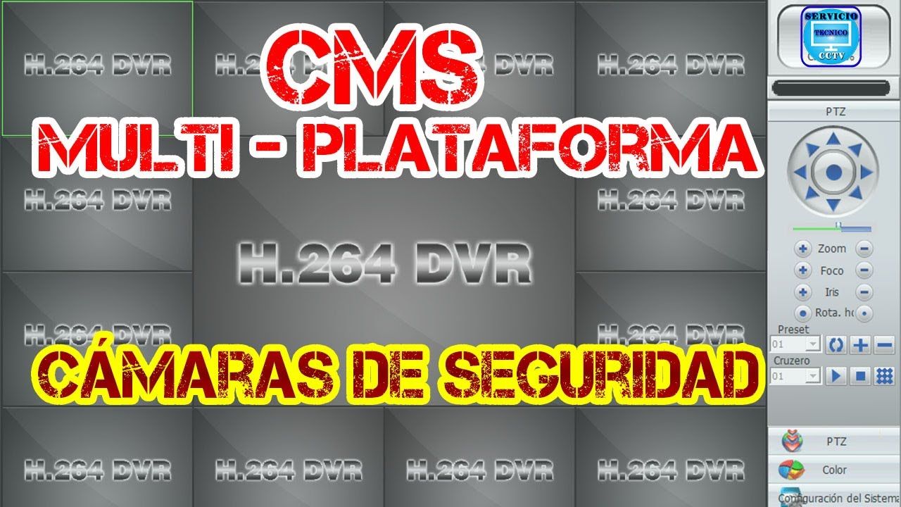 PROGRAMA MULTIPLATAFORMA CMS PARA CÁMARAS DE SEGURIDAD - MuyLinux