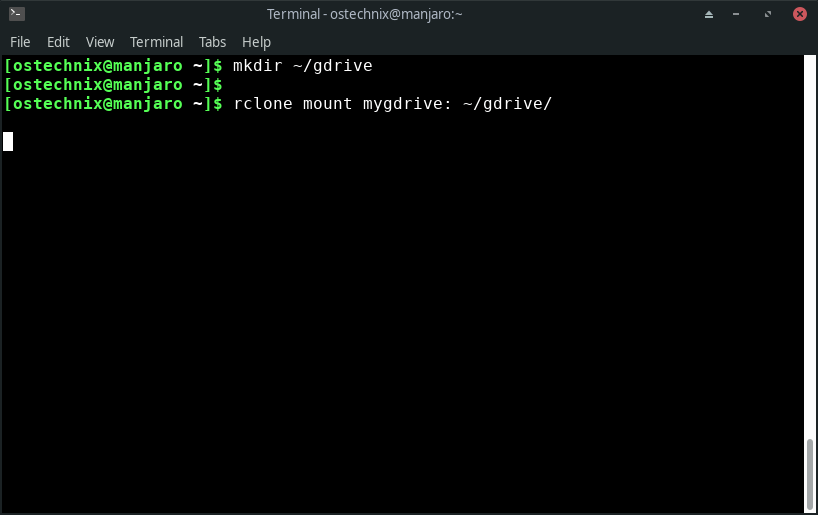 Monte Google Drive localmente usando Rclone en Linux - MuyLinux