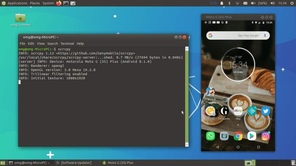 Descargar Scrcpy Gratis - MuyLinux