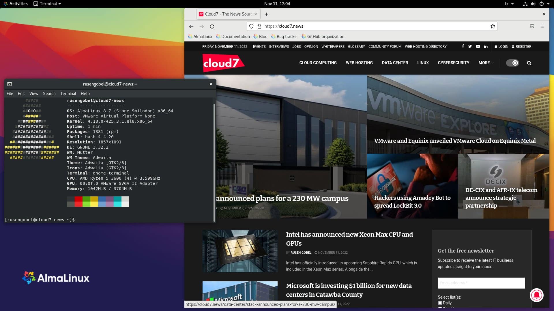 AlmaLinux 8.7 "Stone Smilodon" ahora disponible para descargar - MuyLinux