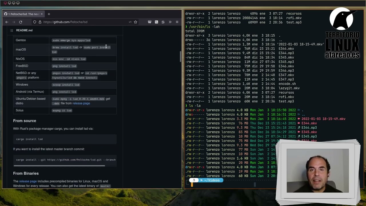 Una Alternativa Al Comando Tradicional Linux Ls Lsdeluxe Muylinux 6952