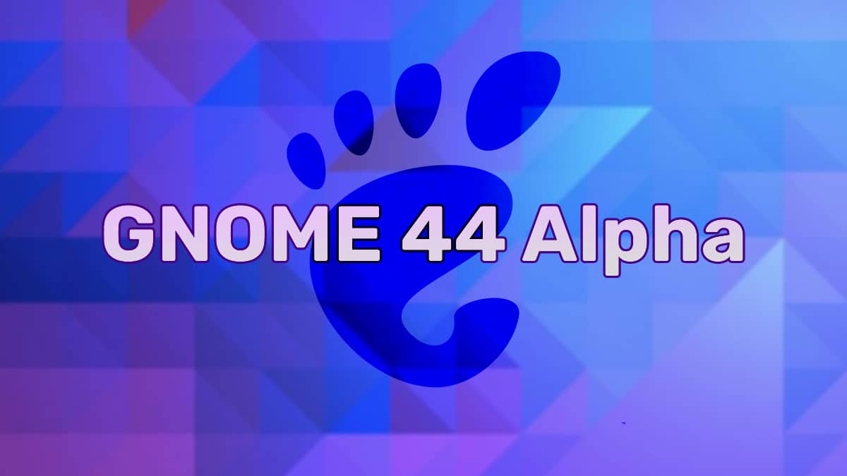 GNOME 44 Alfa ya está disponible - MuyLinux