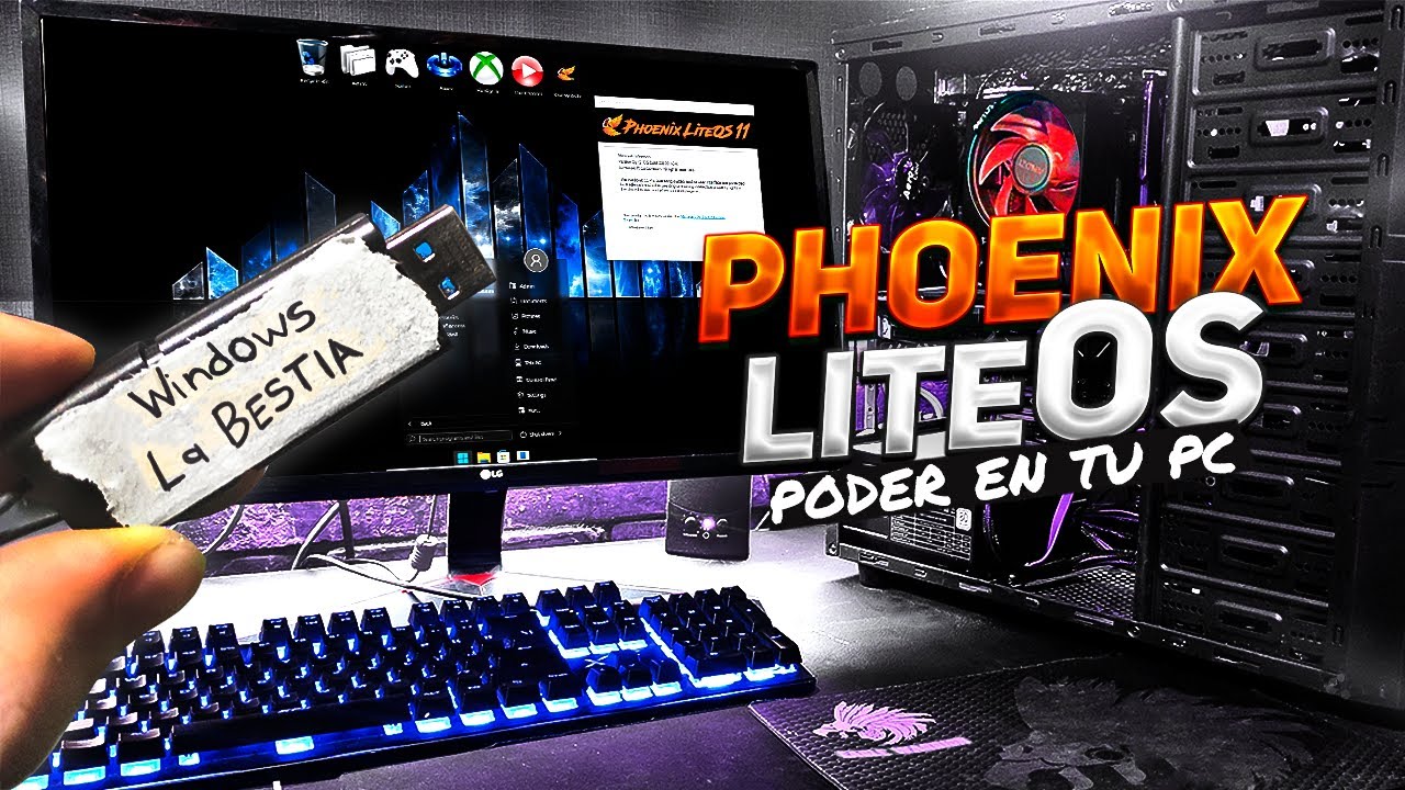 Nuevo Windows Phoenix LiteOS 2022 / Performance Beast / Máximo rendimiento - MuyLinux