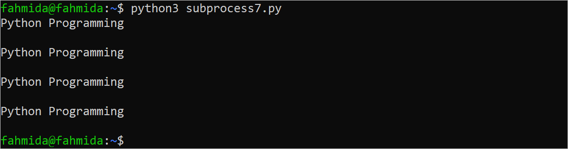 Subproceso de Python. Ejemplo de Open - MuyLinux