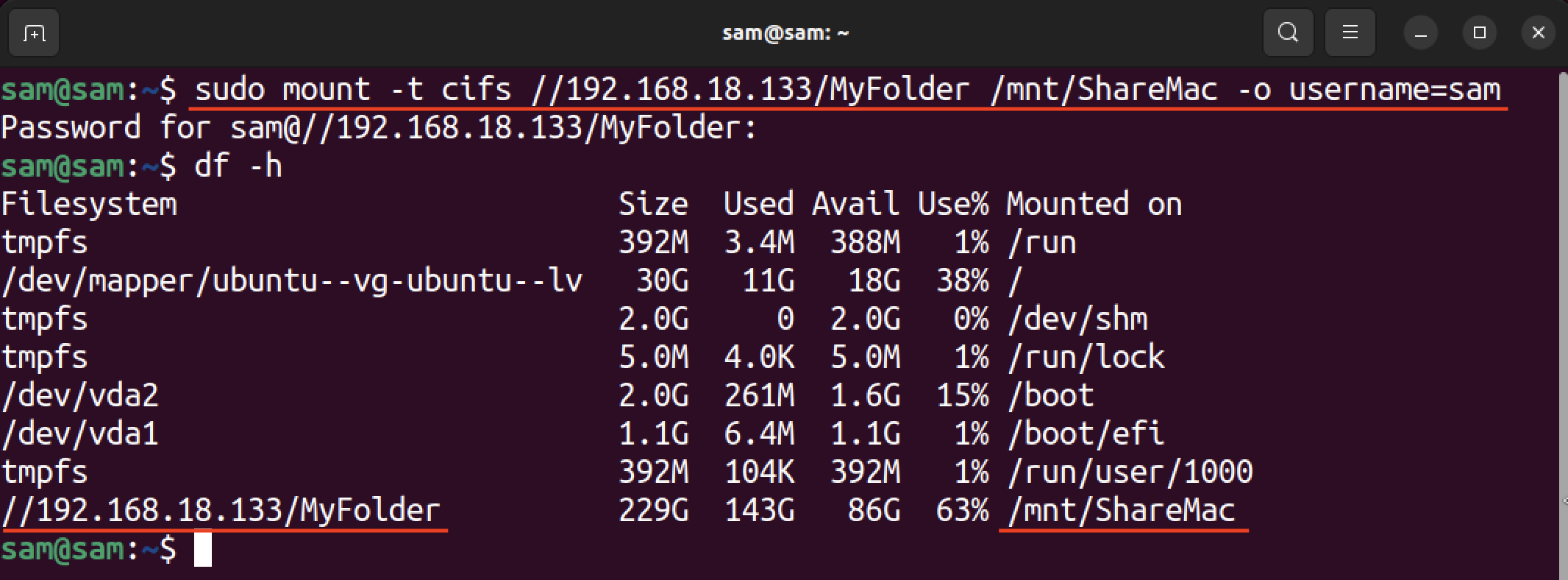 Montaje cifs de Linux - MuyLinux