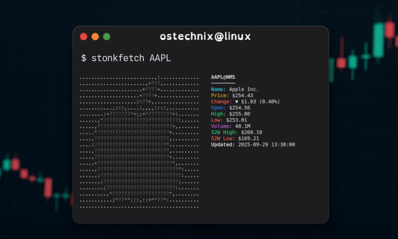 Stonkfetch: una herramienta de neofetch que rastrea el inventario de ...