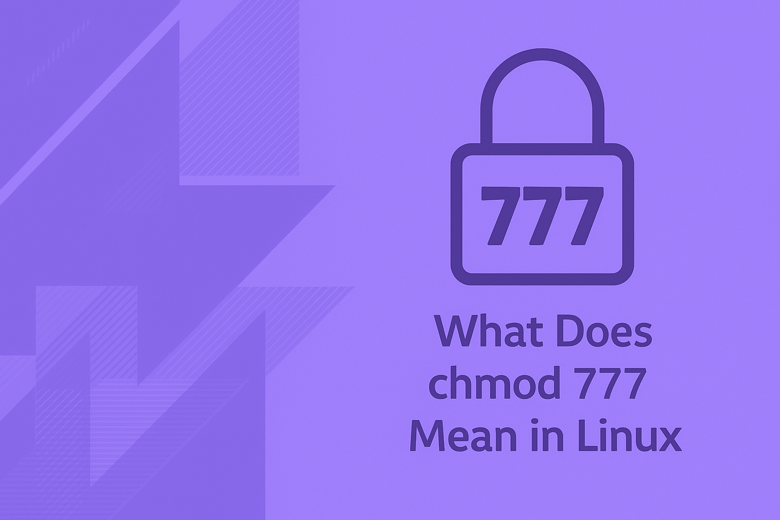 ¿Qué significa chmod 777 en Linux? - MuyLinux
